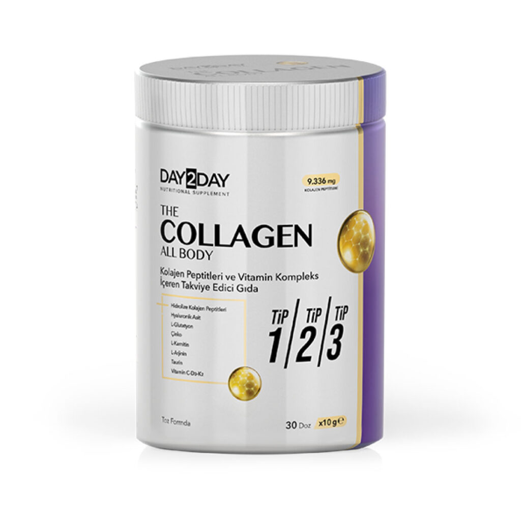DAY2DAY Collagen ALL BODY, TIP 1-2-3, praf 300g - Bioslo Pharma