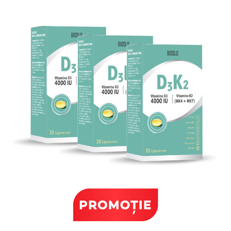 Set din 3cut. Bioslo D3K2 4000 UI - Bioslo Pharma
